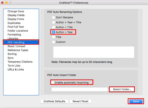 EndNote Mac: 如何批量导入PDF