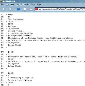 EndNote online: Transferring references from RefWorks