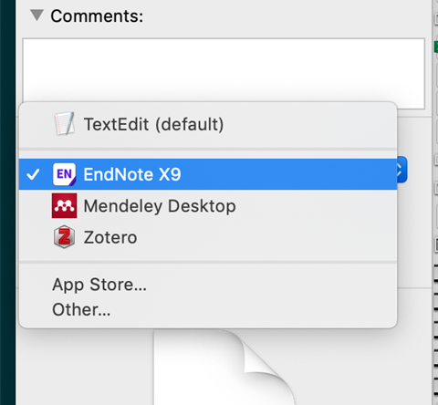 EndNote Click: How to change the default macOS reference manager to ...