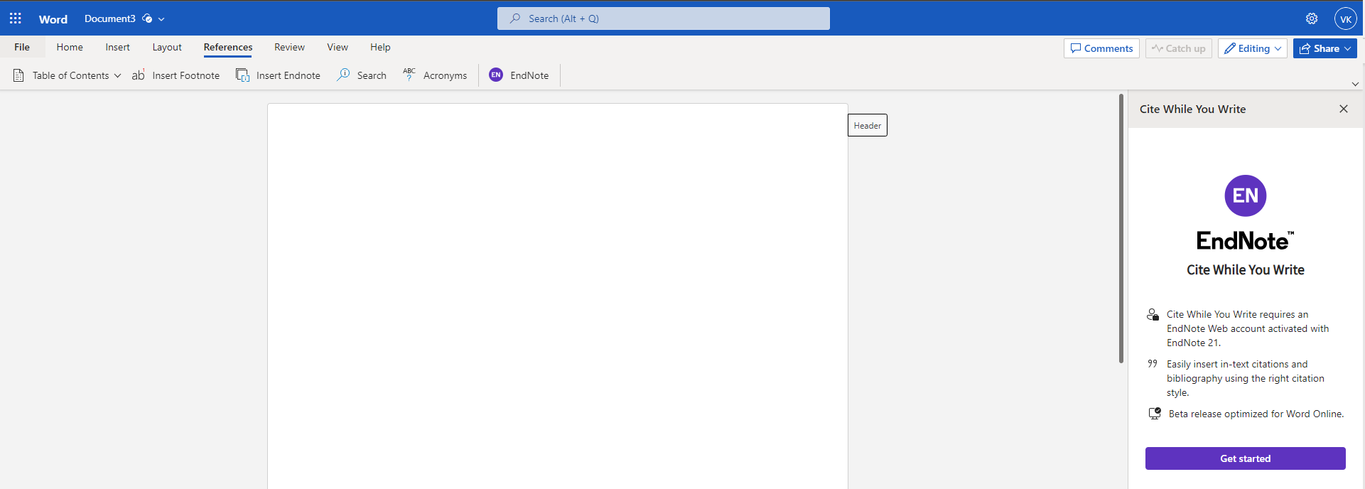Cite While You Write™ - Choosing the right Microsoft Word writing tool