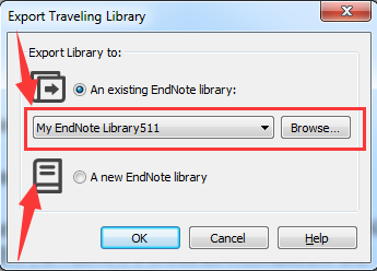 EndNote: Word 插件中Export Traveling Library 功能介绍