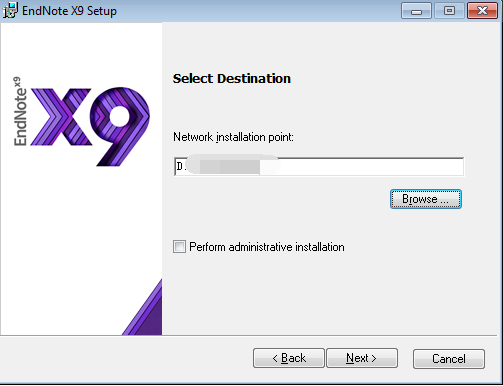 EndNote: 机构版EndNote安装操作指南-仅供管理员使用