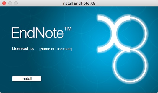 EndNote: Volume License Install Steps