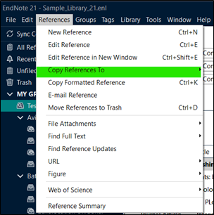 EndNote 21/20: Saving Online Search References