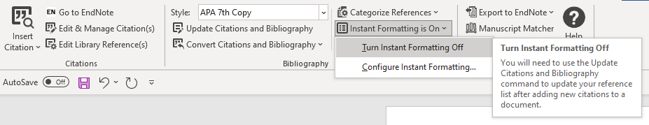 EndNote - Do's and Don'ts