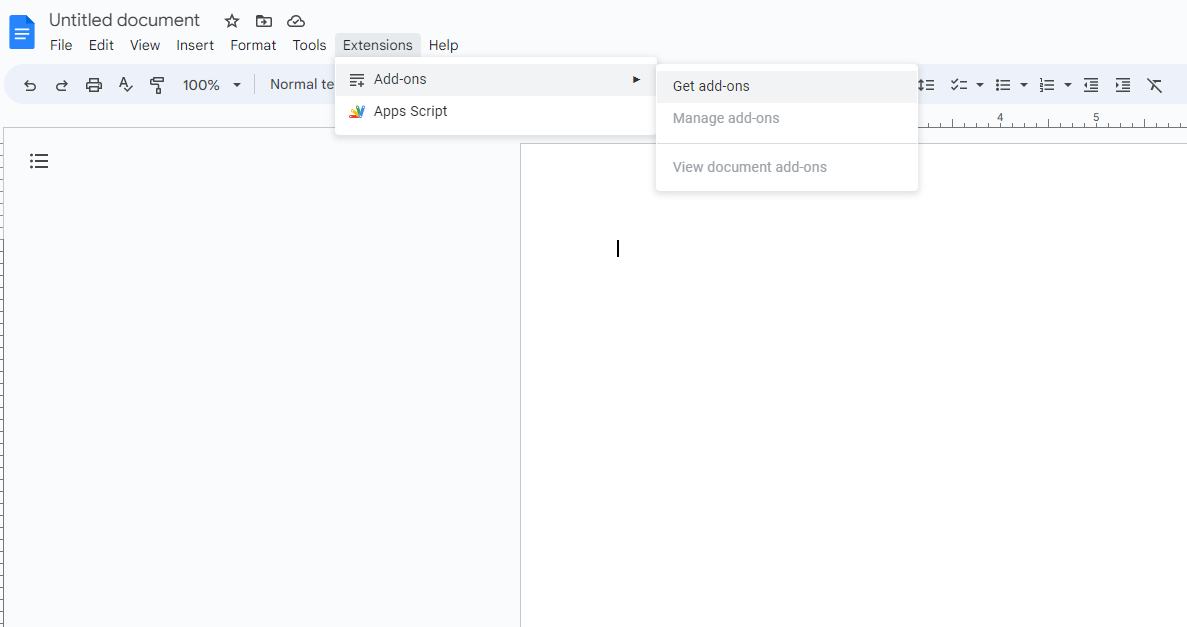 EndNote: Google Docs CWYW