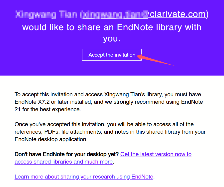 EndNote: 如何Share Library?