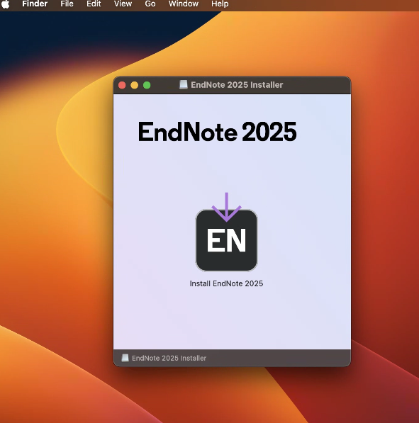 EndNote Desktop: How to Install EndNote (MacOS)