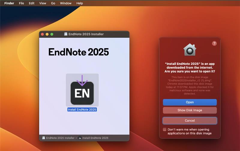 EndNote Desktop: How to Install EndNote (MacOS)