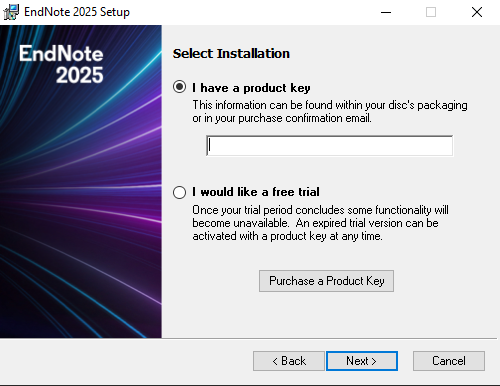 EndNote Desktop: How to Install EndNote (Windows)