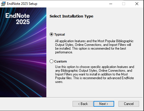 EndNote Desktop: How to Install EndNote (Windows)