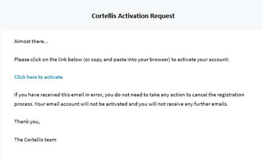 Cortellis: How to register with IP registration