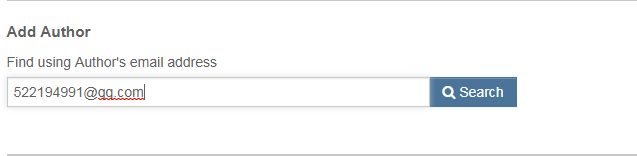 ScholarOne-在ScholarOne投审稿系统中添加作者步骤说明