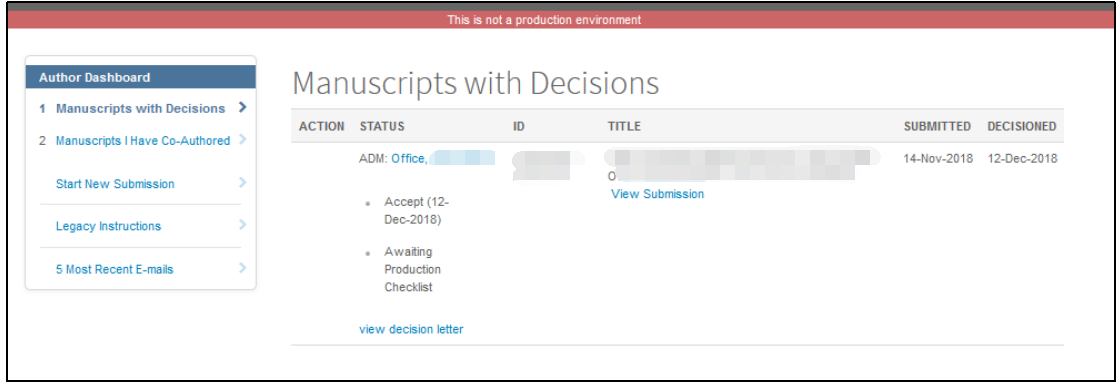 ScholarOne : First Look解读