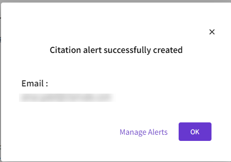 Web of Science Core Collection: Steps to set up a citation alert