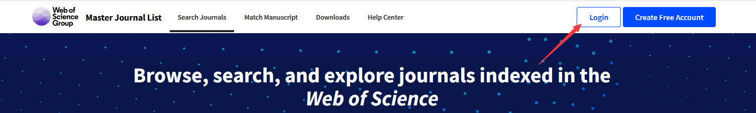 Master Journal List - 如何查询Web Of Science 数据库所收录期刊的官方网站