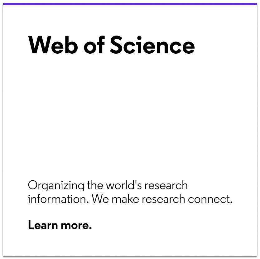 Clarivate Analytics - Get help now Clarivate Analytics - Get help now